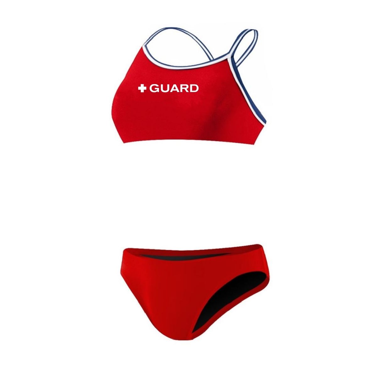 Kiefer Guard Tricolor Racer Back Top – The Lifeguard Store