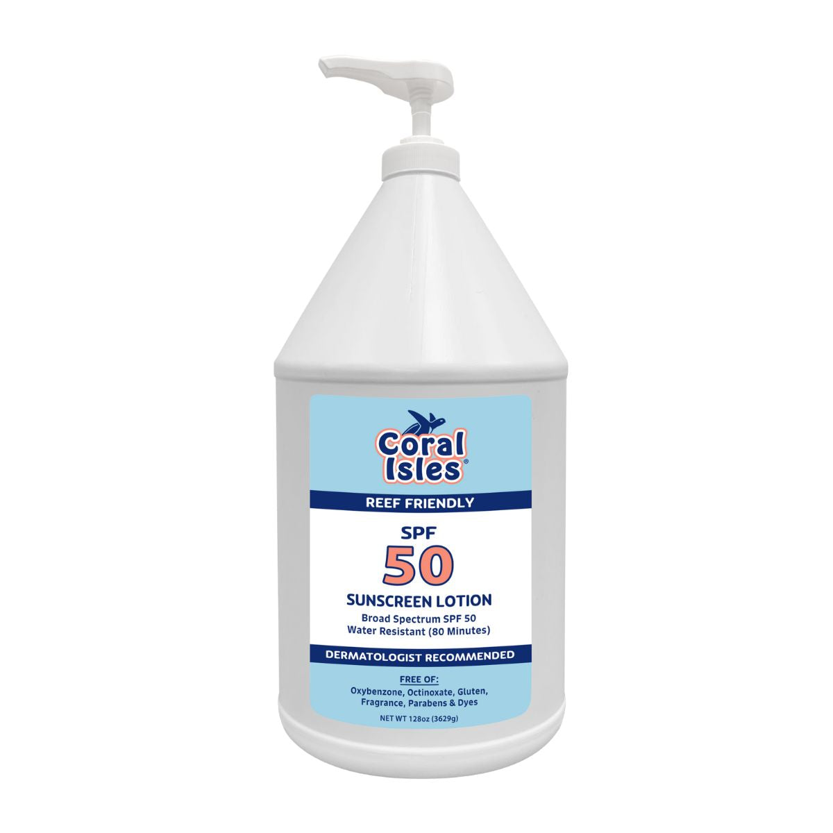 Coral Isles Gallon SPF 50 Lotion Sunscreen – The Lifeguard Store