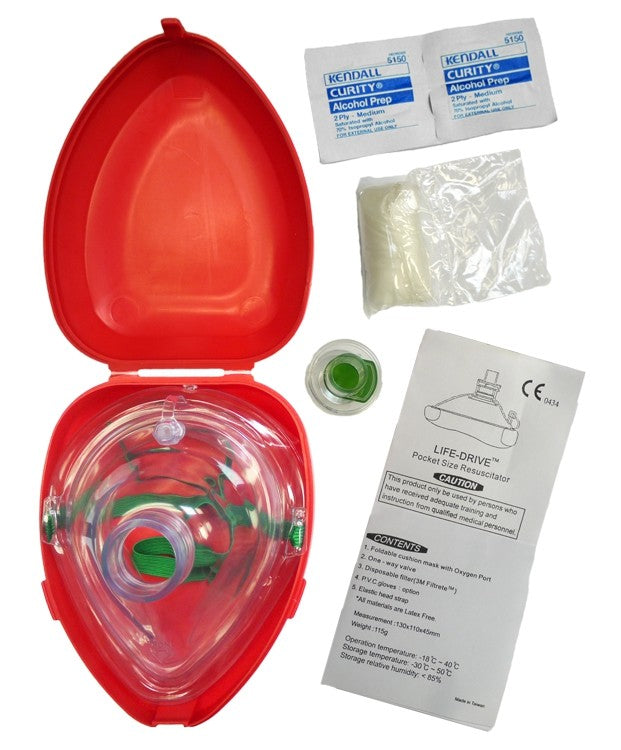 Standard Pocket Mask – The Lifeguard Store