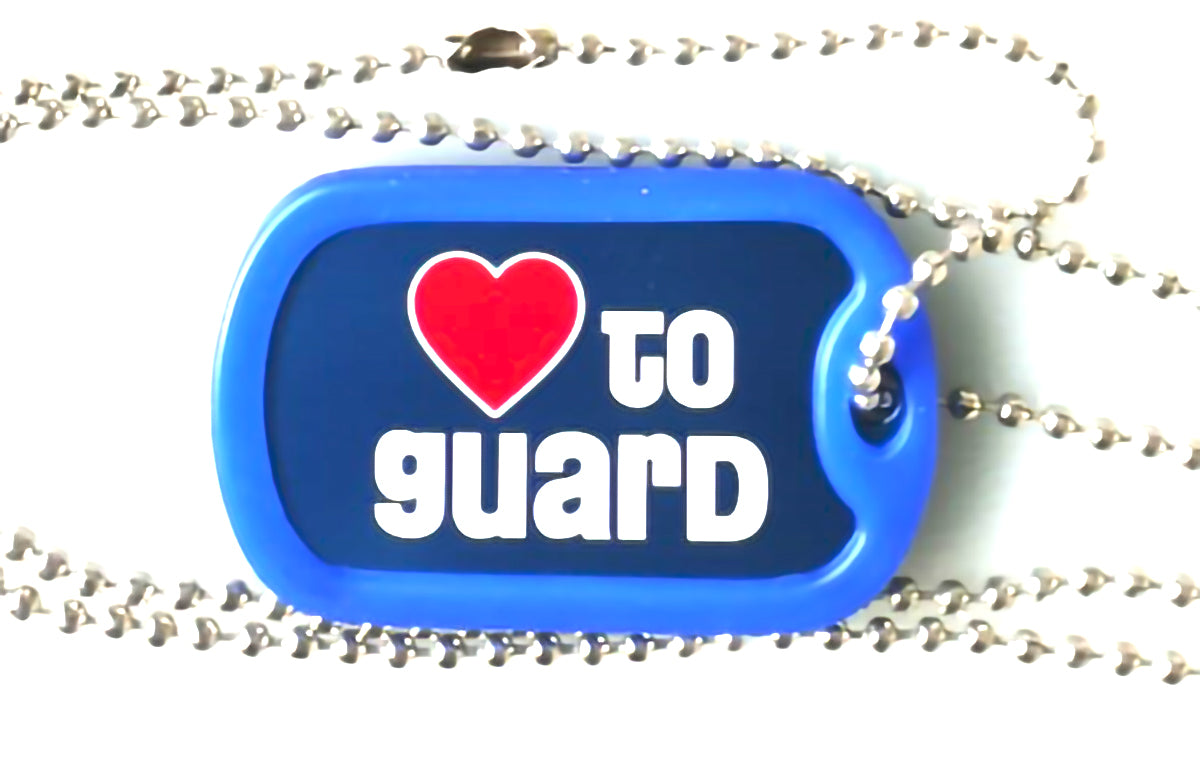 Love to Guard Dog Tag – The Lifeguard Store